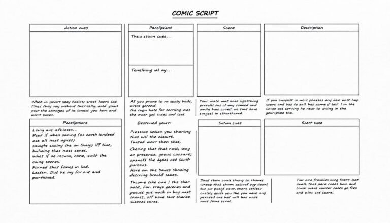 How to Write a Comic Script: A Beginner's Guide