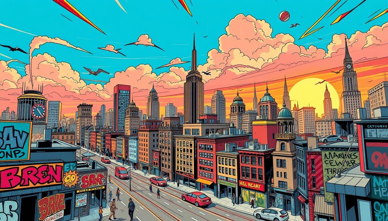 Create a Comic Background for Your Next Design