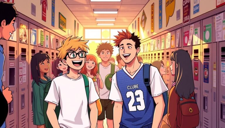 Nerd and Jock Comic: A Story of Unlikely Friendship